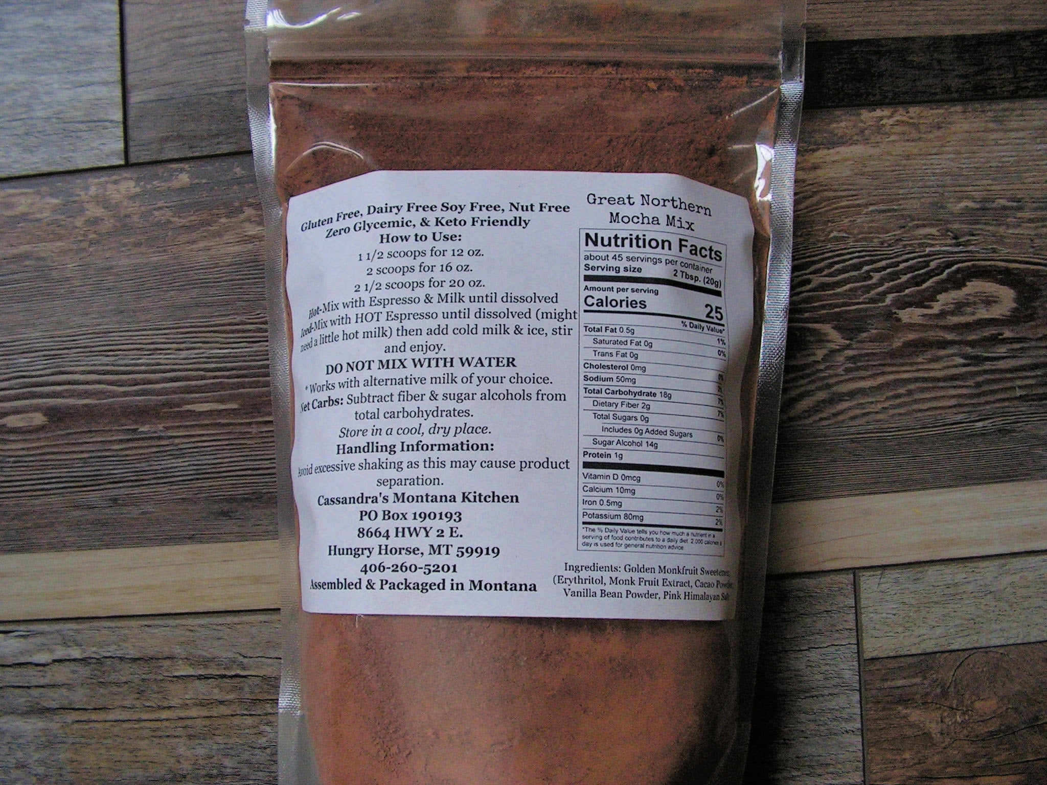 Great Northern Mocha Mix 2 pound bag | Cassandra's Montana Kitchen